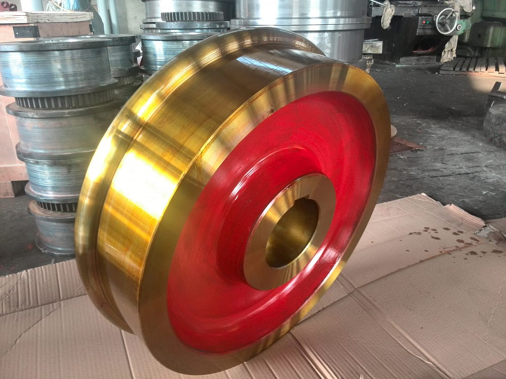 Single/Double/No Flanged Crane Wheels | DGCRANE WHEEL