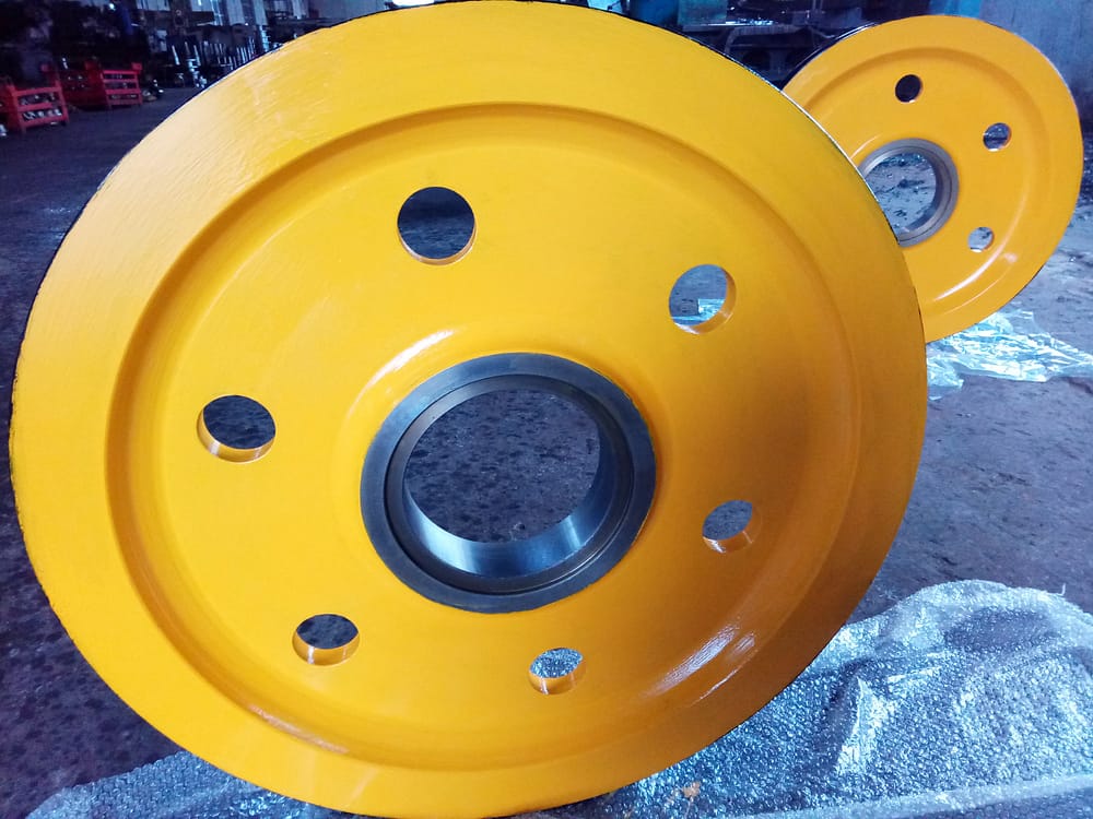 Main Hoist Wire Rope Sheave Wheels Supplier | DGCRANE WHEEL