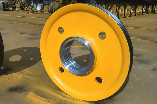 Main Hoist Wire Rope Sheave Wheels Supplier | DGCRANE WHEEL